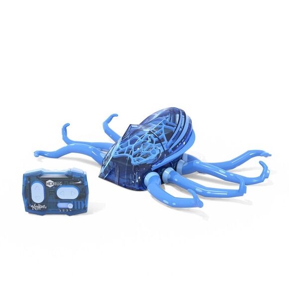 Hexbug | Toys | Hexbug Kraken Robotic Remote Control Creature Blue ...